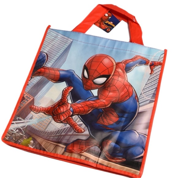 Marvel | Bags | Reusable Spiderman Superhero Bag Or Tote For Shopping ...